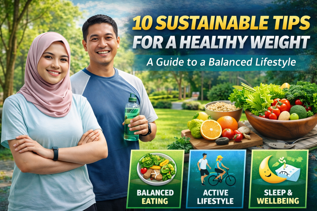 A Guide to a Balanced Lifestyle: 10 Sustainable Tips for Healthy Weight ...